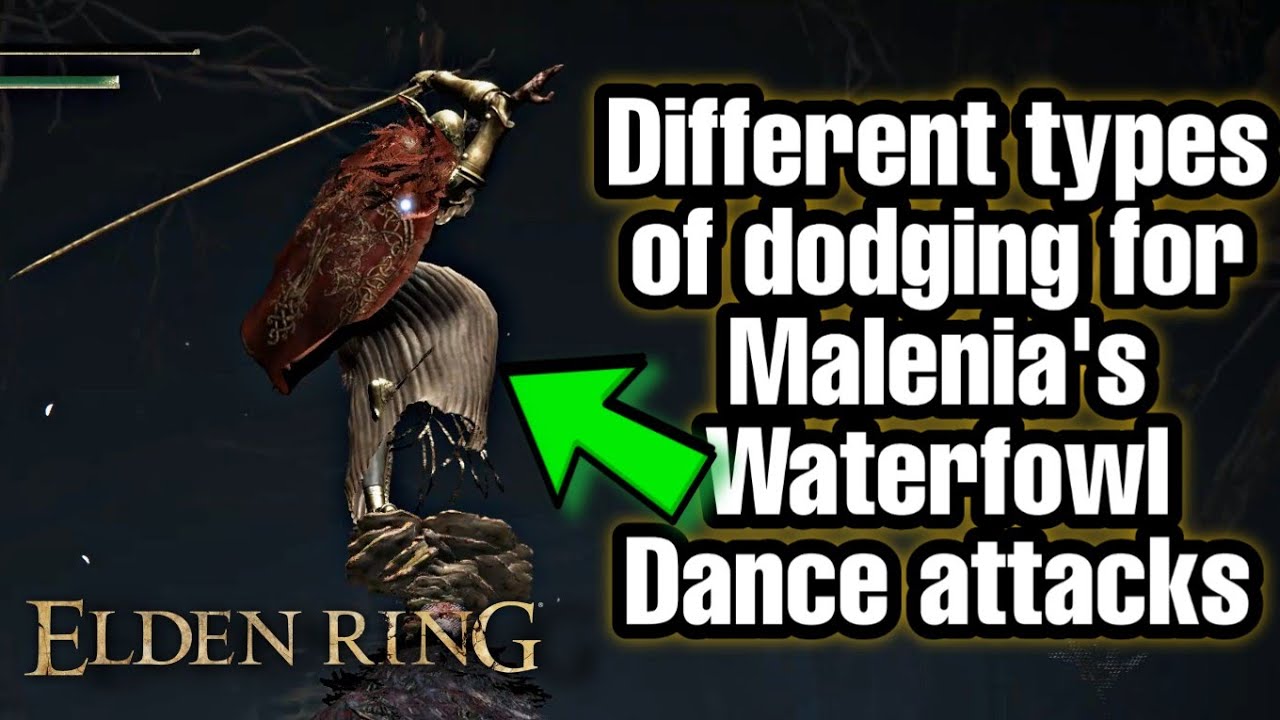 Different types of Dodging techniques for Malenia's Waterfowl Dance ...