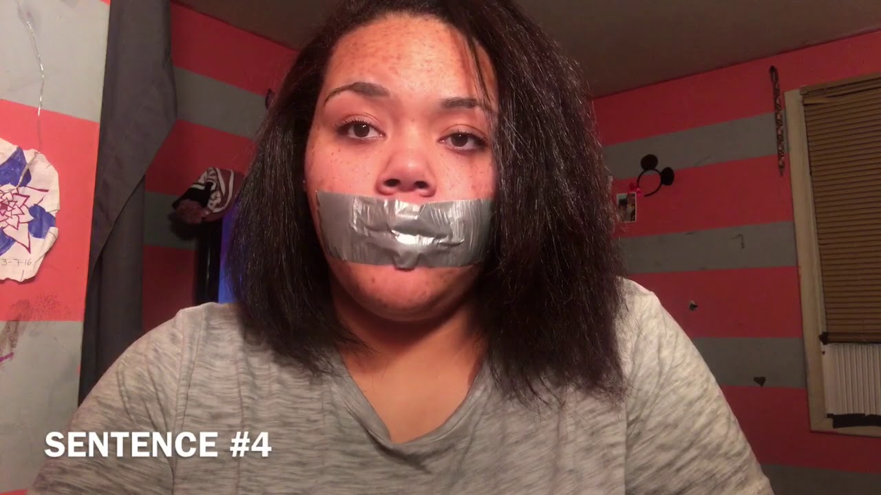 TAPE TALK CHALLENGE | GETS SUPER FREAKY !?!? - YouTube