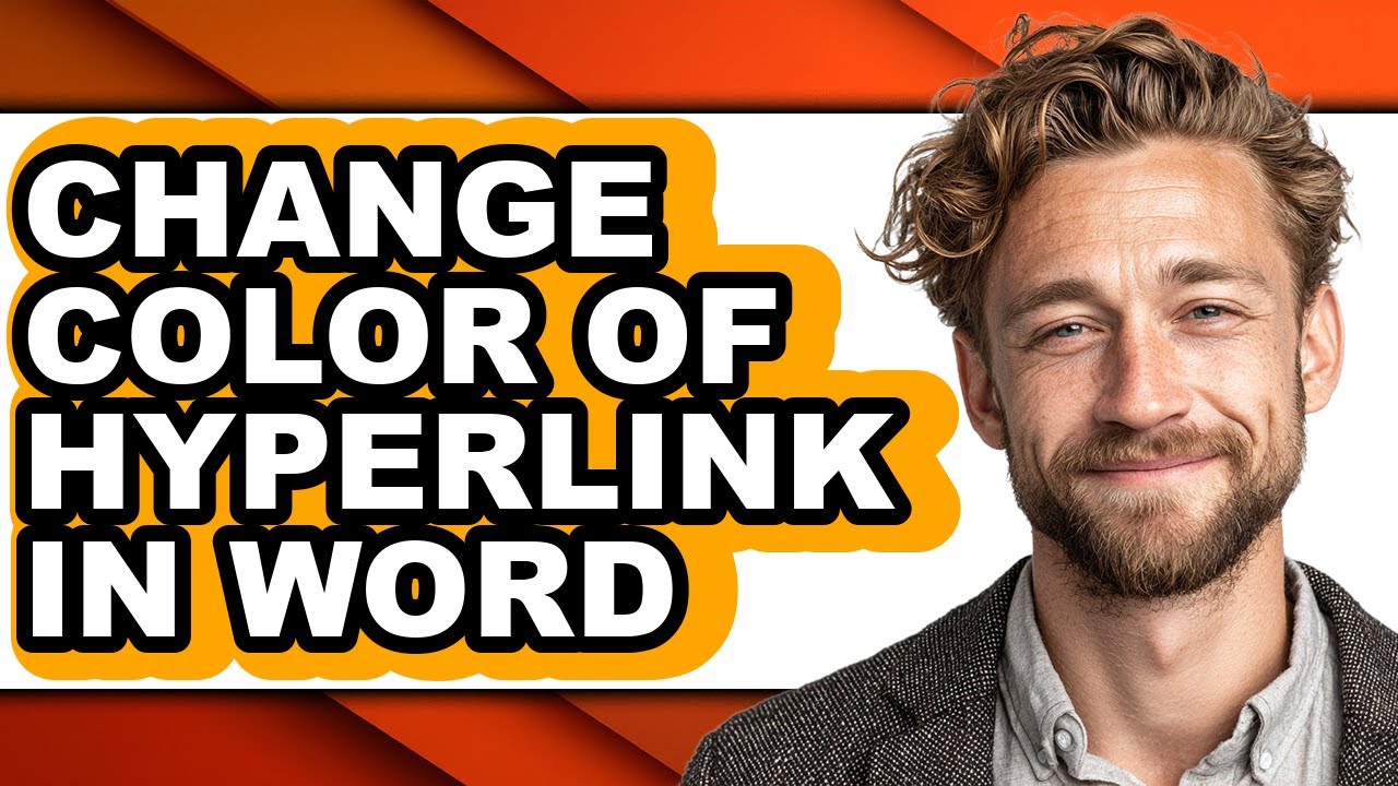 How to Change Color of Hyperlink in Word (easy Method) - YouTube
