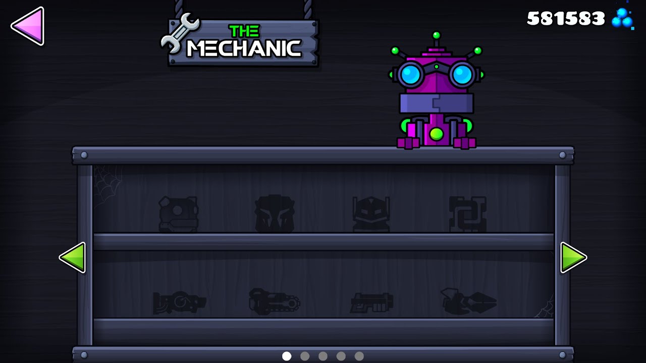 COMPRANDO TODO THE MECHANIC EN GEOMETRY DASH 2.2! - YouTube