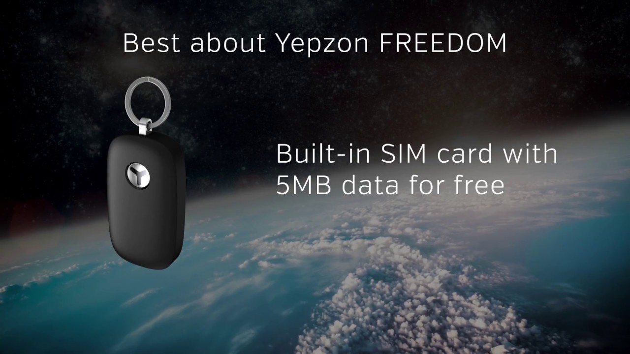 Yepzon Freedom GPS tracker with SOS button and WiFi indoor positioning ...