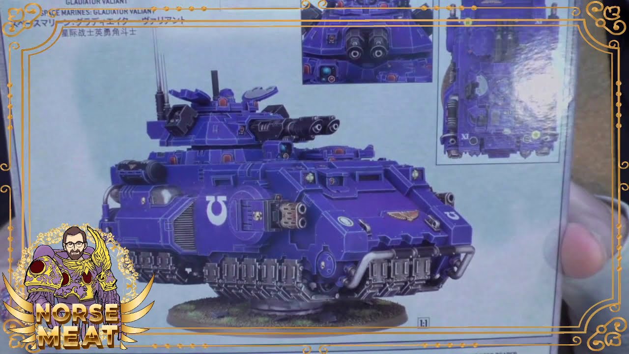 Space Marines Gladiator Tank - building on Warhammer 40k Wednesday ...