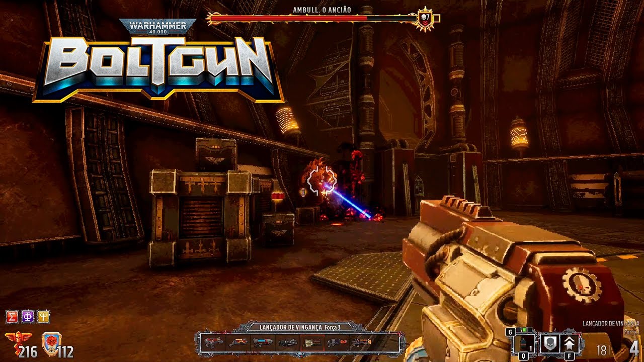 Warhammer 40.000: Boltgun - Ambull, o Ancião #9 - YouTube