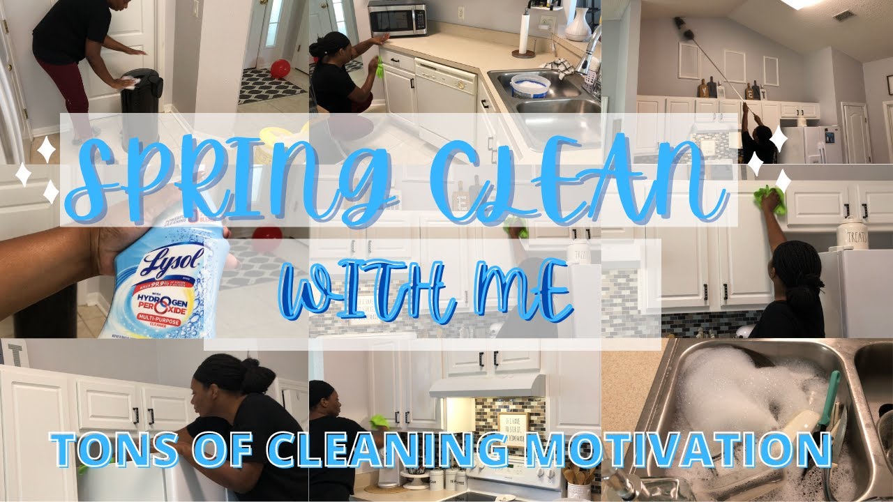 Spring Clean with Me 2021 | Kitchen Edition | Cleaning Motivation - YouTube