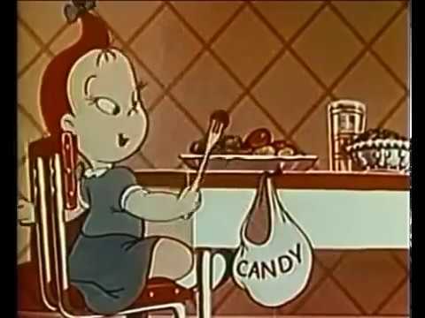 Little Audrey 'Butterscotch and Soda' 1948 - YouTube