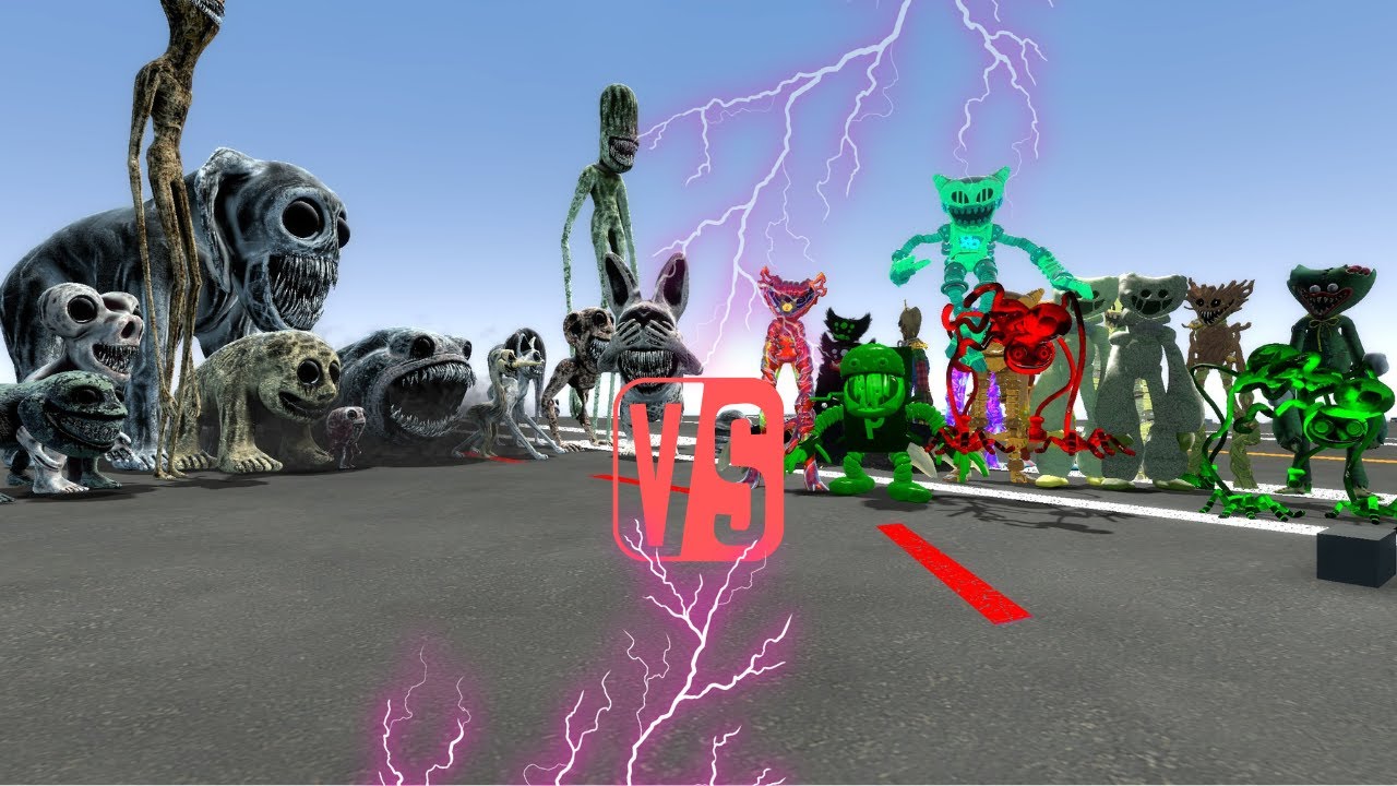 ZOOMALY VS POPPY PLAY TIME 3 HUGGY WUGGY BATLE IN SHIP/POPPY PLAYTIME ...