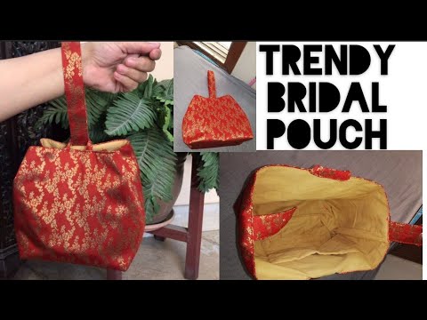 Latest design bridal pouch || New and stylish || Make your own matching ...