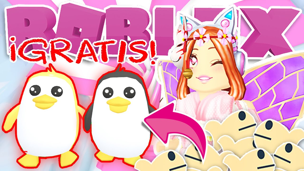 PINGÜINOS *GRATIS* 🐧 CÓMO TENER PEZ DORADO *SIN ROBUX* 🤑 EN ADOPT ME ...
