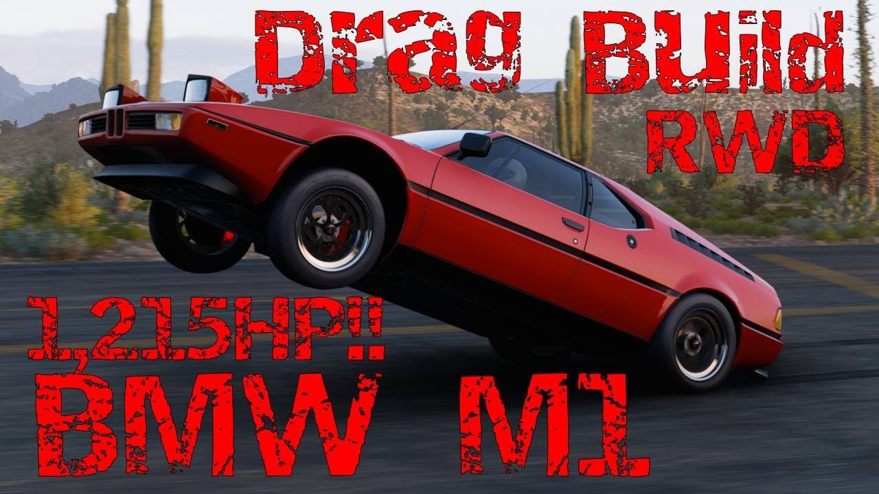 BMW M1 Drag Build/ Forza Horizon 5 - YouTube