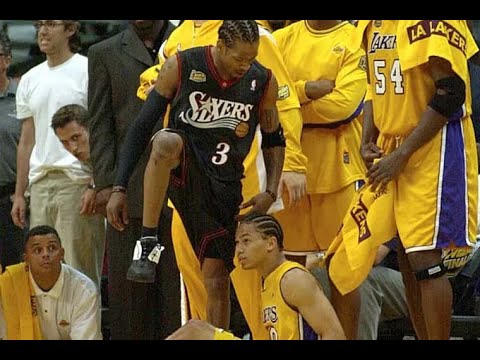 2001 NBA Finals Game 1: Philadelphia 76ers at Los Angeles Lakers, June ...