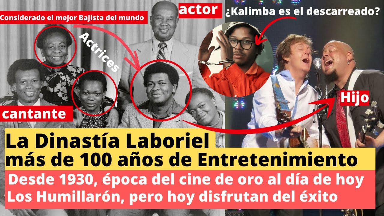 La dinastía Laboriel, éxitosa familia del entretenimiento que ha puesto ...