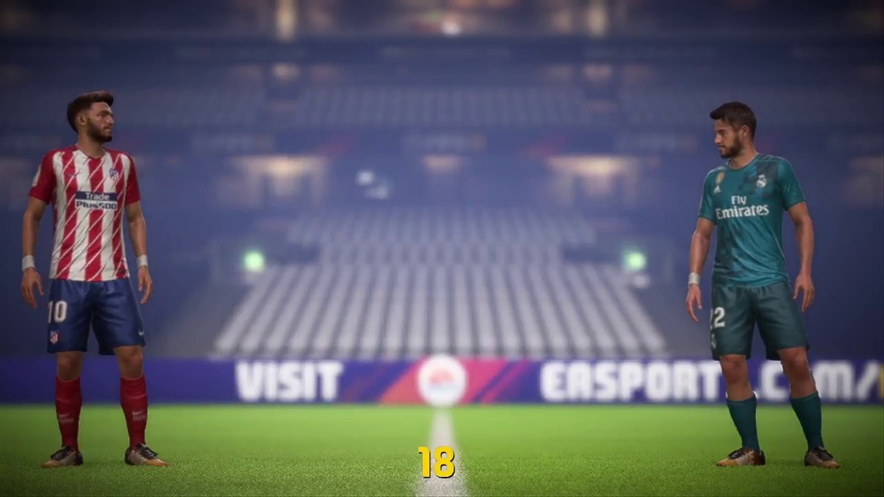 FIFA 18 RMA VS ATM - YouTube