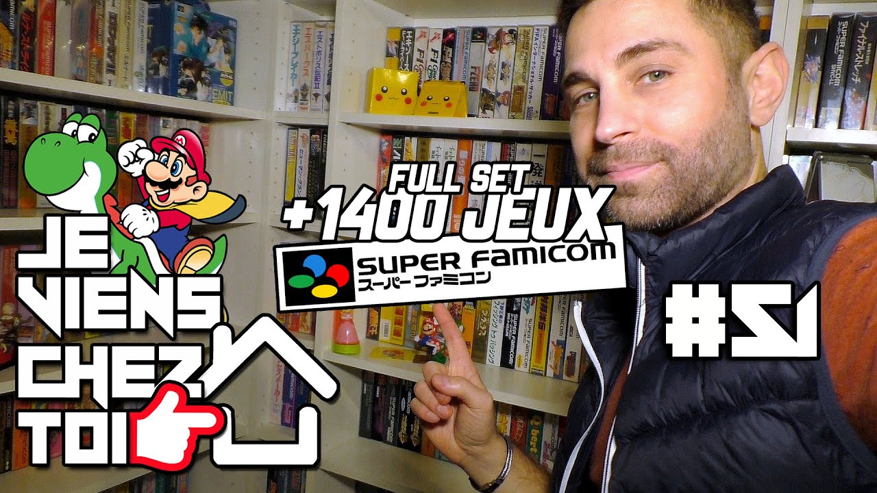 Je Viens Chez Toi #51 +1400 jeux Super Famicom !!! SNES - Super ...