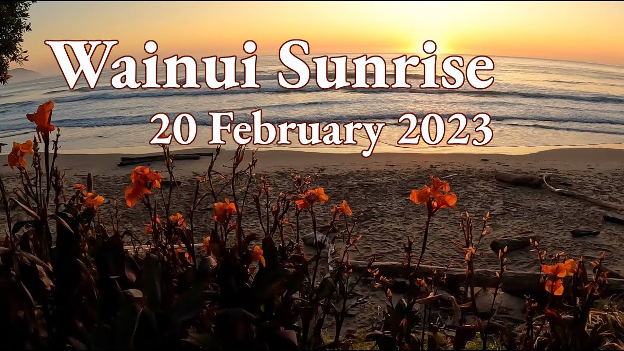 World's first sunrise, daily. Relax and watch the day dawn: 20 February ...