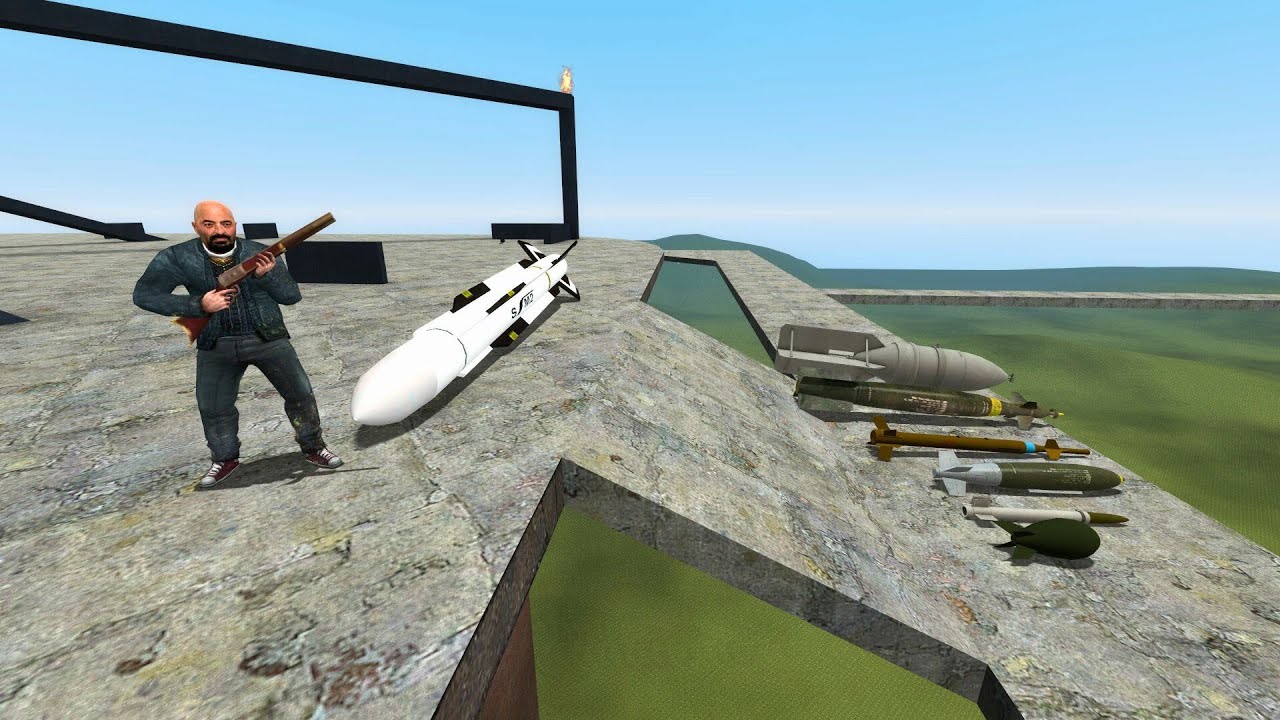 Test the newest and most powerful atomic bombs dropped from a great ...