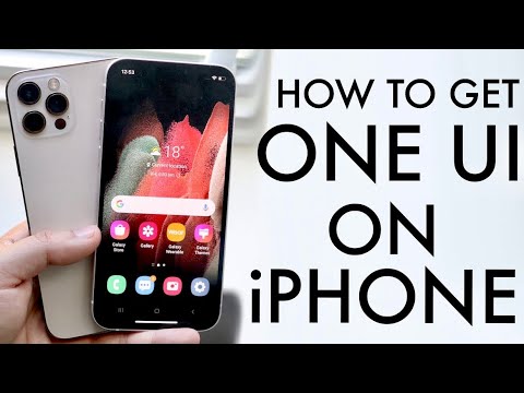 How To Get Samsung One UI On iPhone! - YouTube