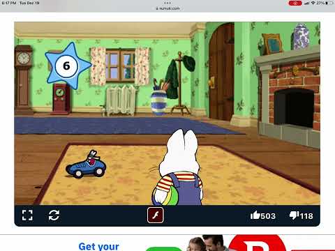 Andy Plays Max and Ruby Toy Bowling Hardest Level - YouTube