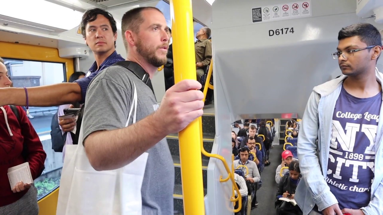Preaching life in JESUS on a train in Sydney, NSW, Australia - YouTube