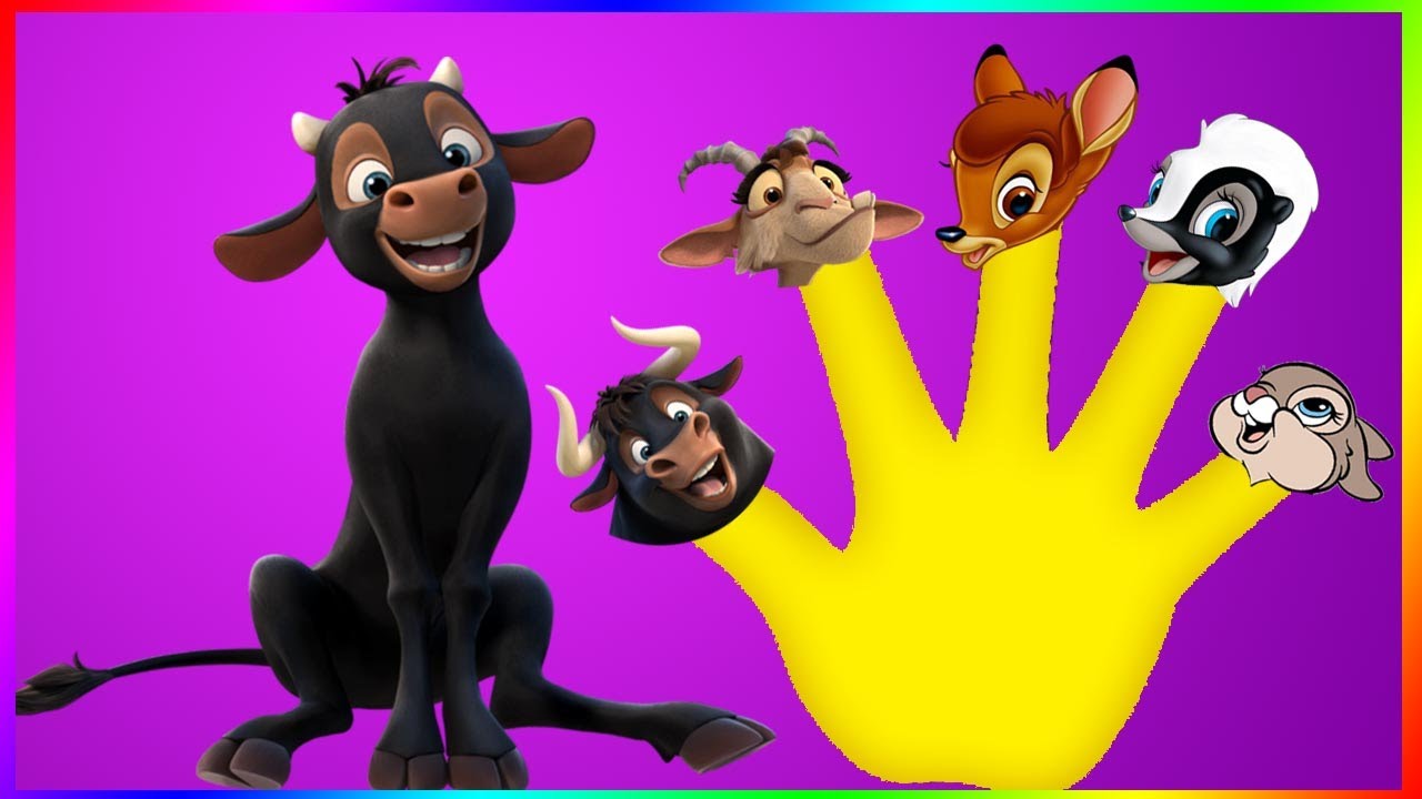 Bambi finger family song | Daddy finger song Bambi Bambi Puppets - YouTube