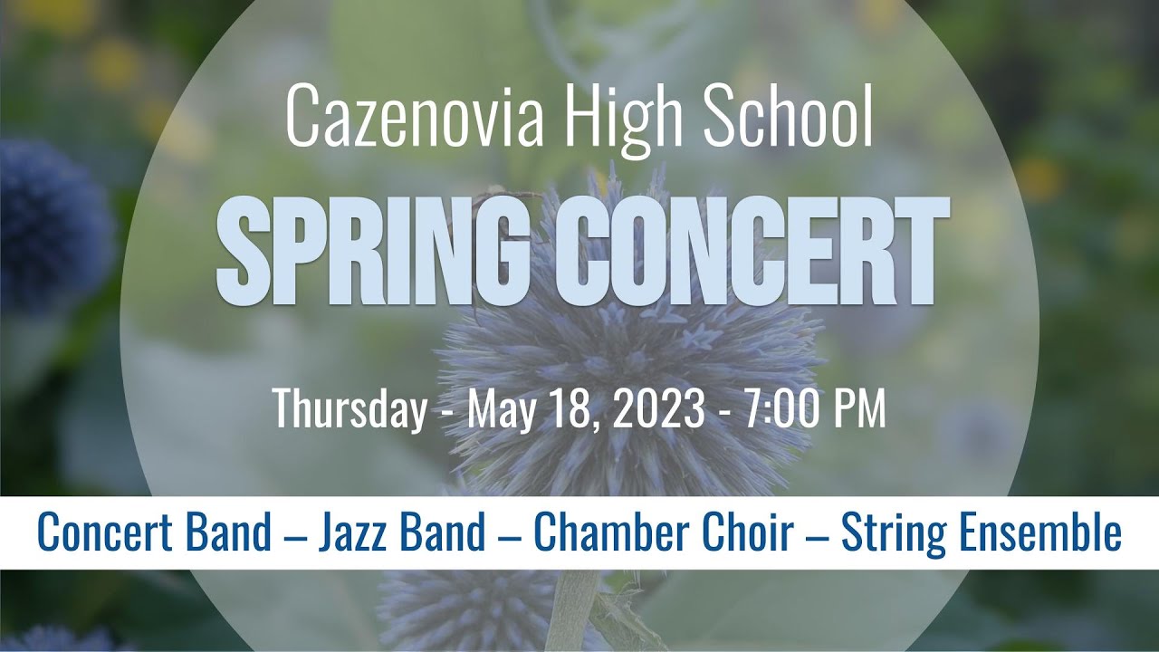 High School Concert - May 18, 2023 - YouTube