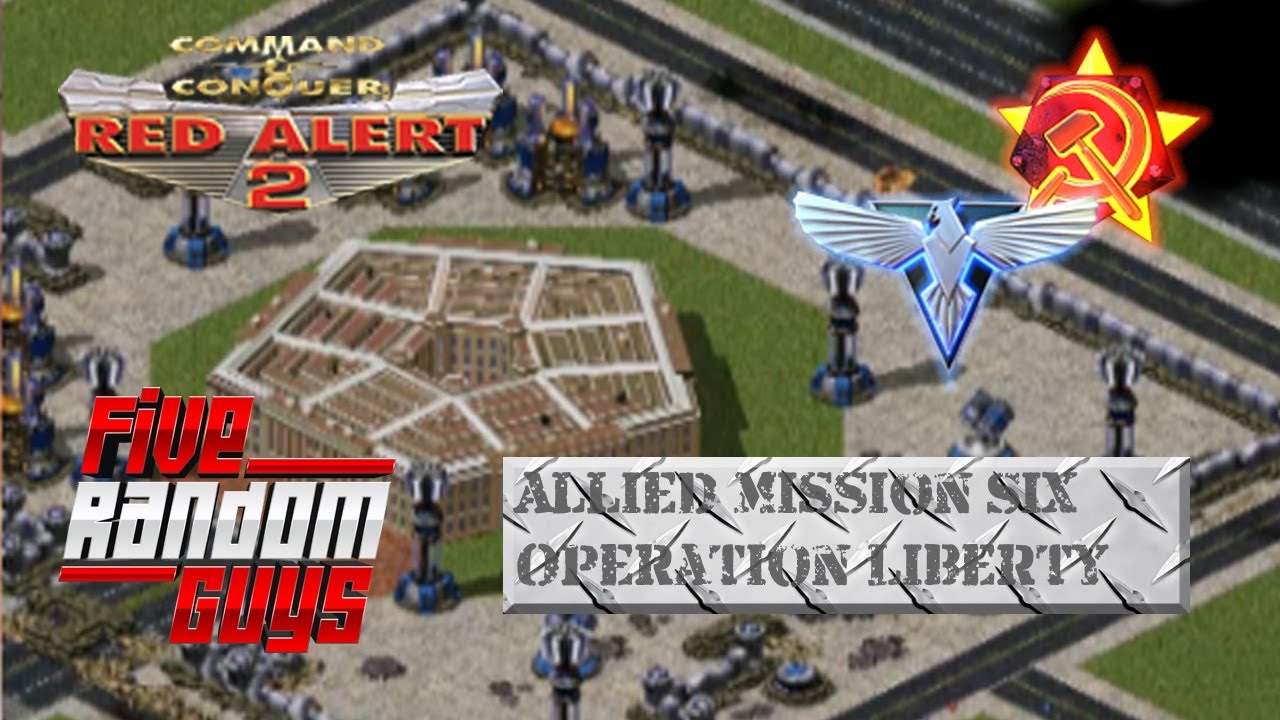 Let's Play Red Alert 2: Allies Campaign: Mission Six: Operation Liberty ...