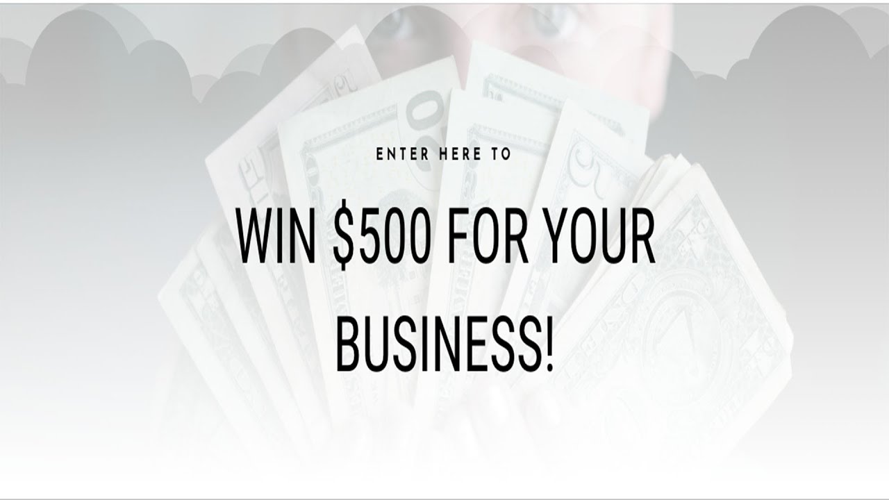 Win $500 dollars for your business! - YouTube