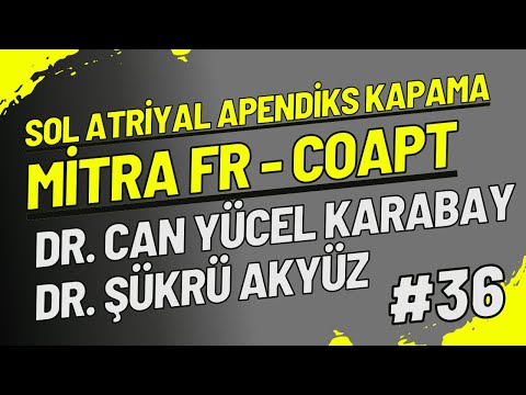 Sol Atriyal Apendiks Kapama ve Mitra FR-COAPT çalışmaları ışığında Mitraklip endikasyonları