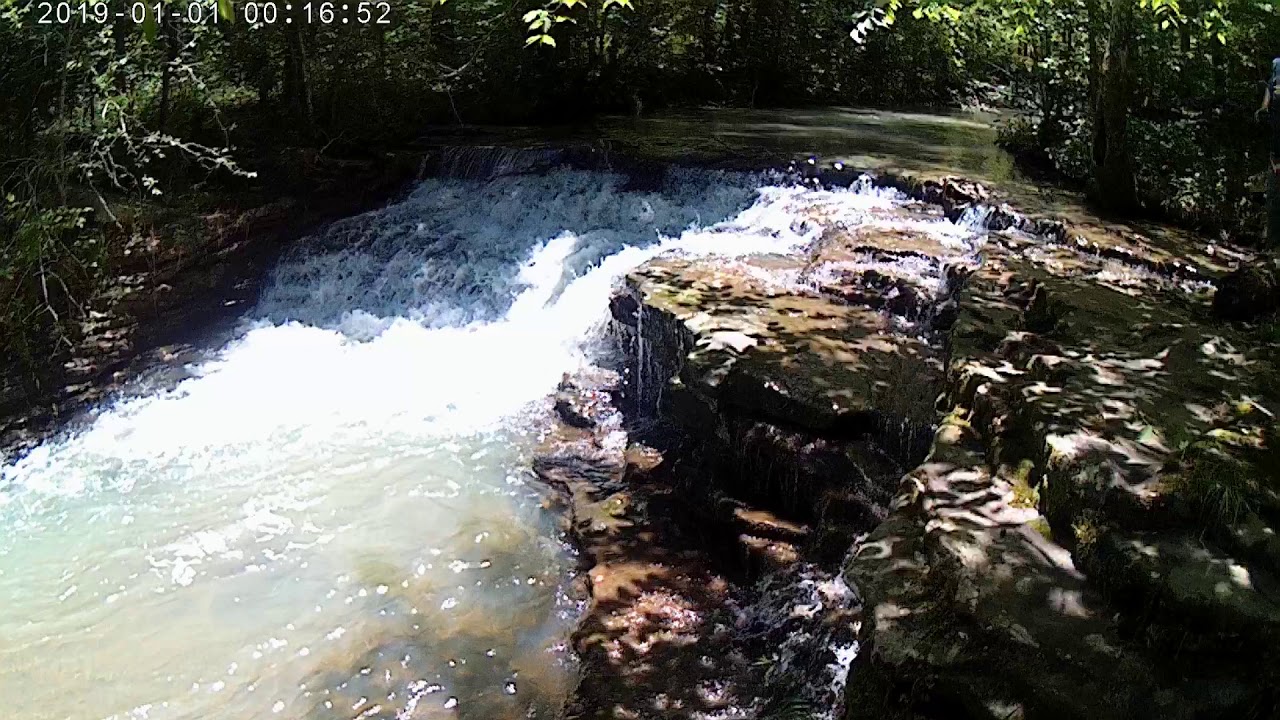 Easy Waterfall Hike HWY 123 Arkansas - YouTube