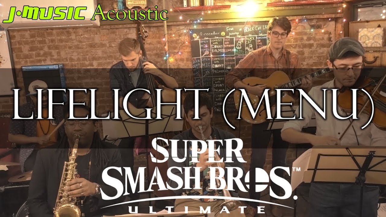 Smash Ultimate "Lifelight (Menu Ver.)" LIVE Jazz Cover // J-MUSIC ...