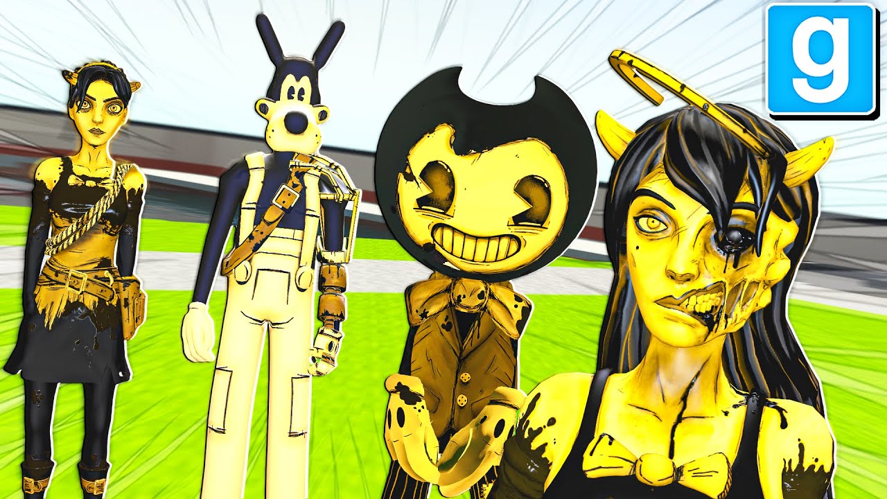 BRAND NEW BENDY AND THE INK MACHINE DARK REVIVAL ALICE ANGEL in Garry's ...