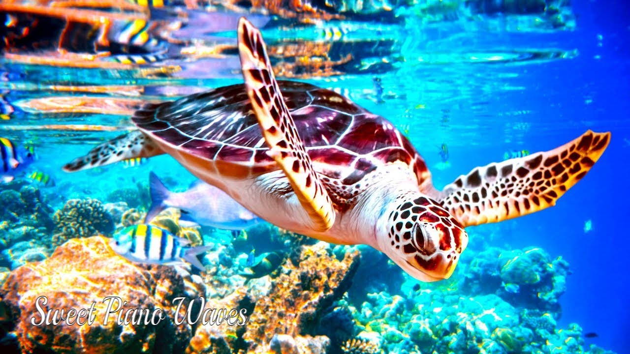 7 HOURS of Underwater Wonders & Relaxing Music to Sleep - Coral Reef ...