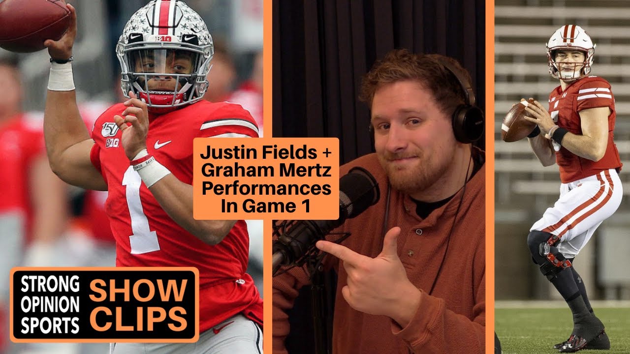 Justin Fields & Graham Mertz Thoughts After 1 Game - YouTube