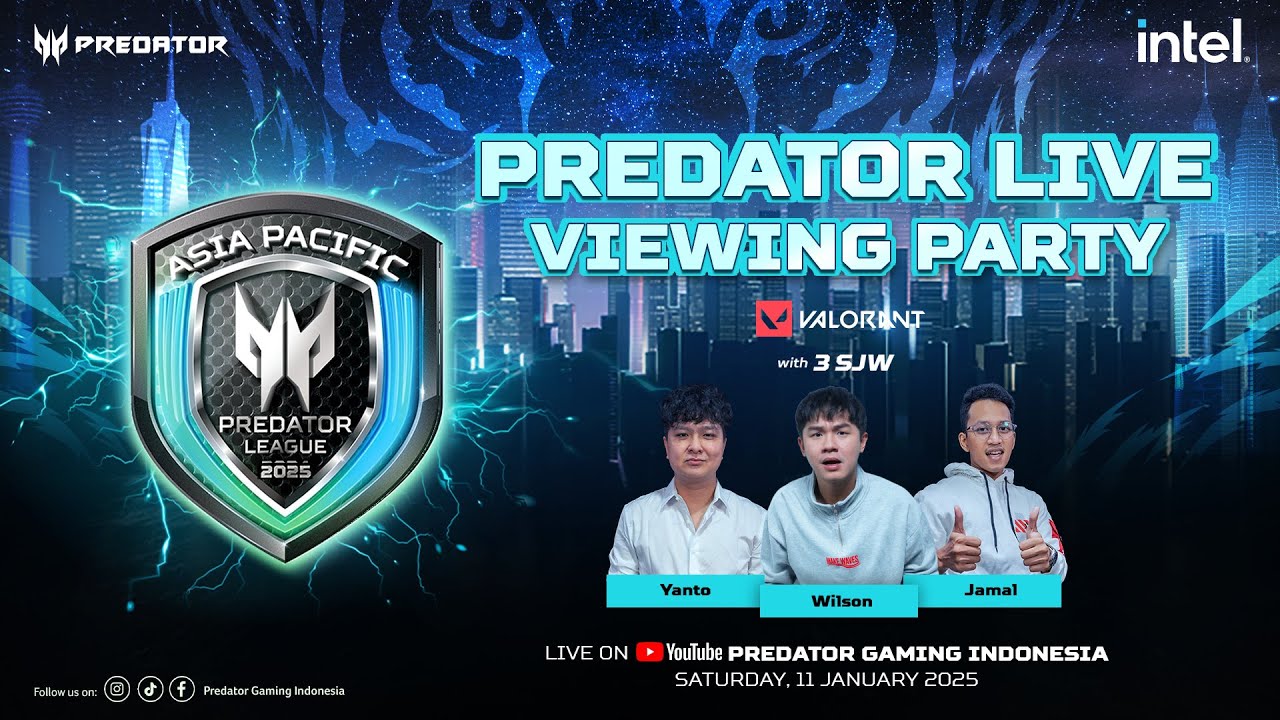 Predator Live Viewing Party with 3SJW! | Asia Pacific Predator League ...