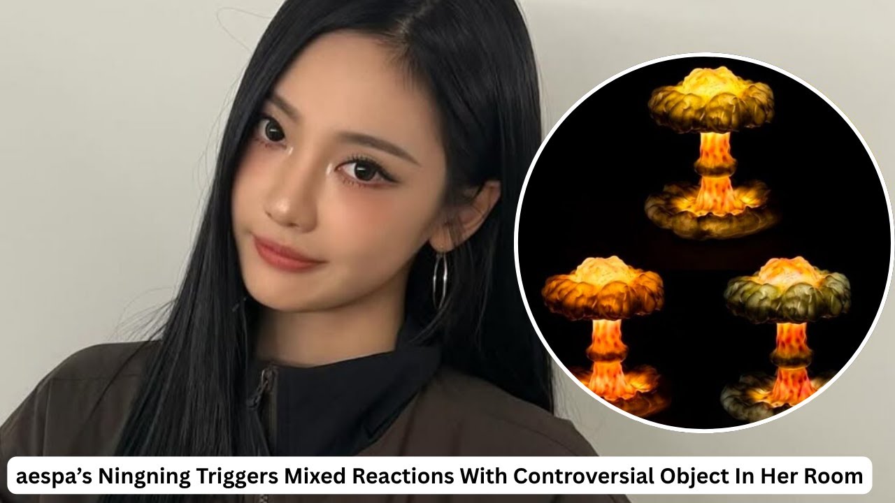 aespa’s Ningning in Hot Water Over Lamp Resembling Atomic Explosion 🔥 ...