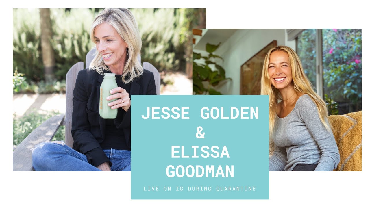 Jesse Golden & Elissa Goodman go Live during quarantine - YouTube