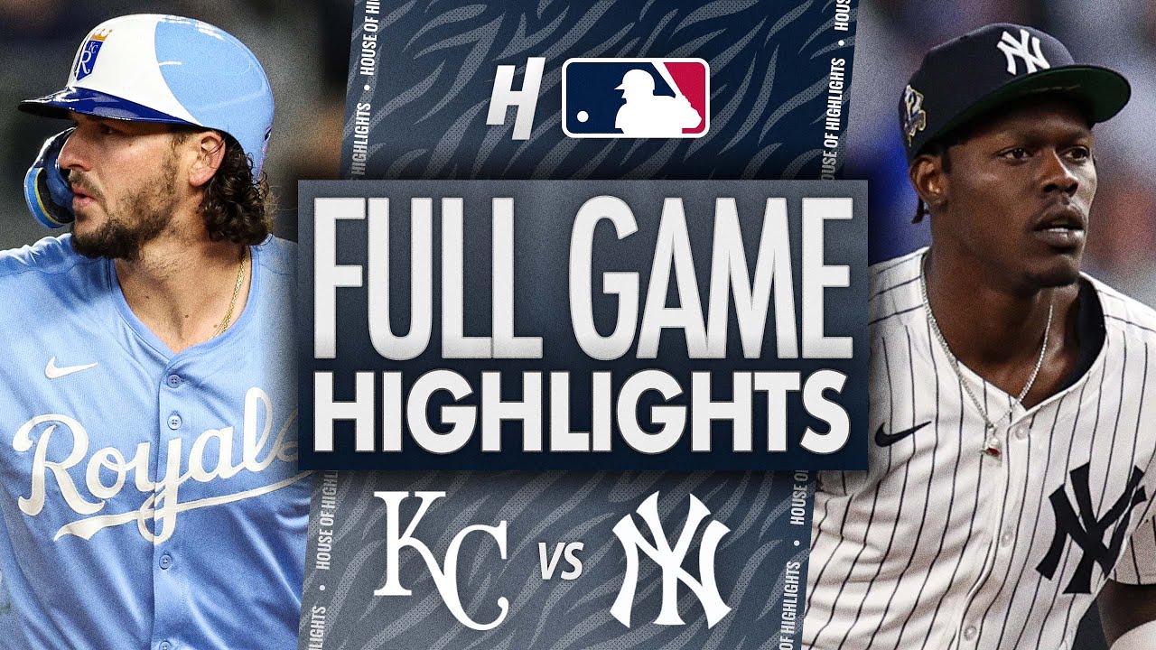 Kansas City Royals vs New York Yankees - FULL GAME HIGHLIGHTS | April ...