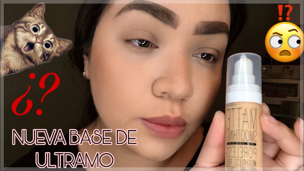 PROBANDO NUEVA BASE DE ULTRAMO MATTE SMOOTHING - YouTube