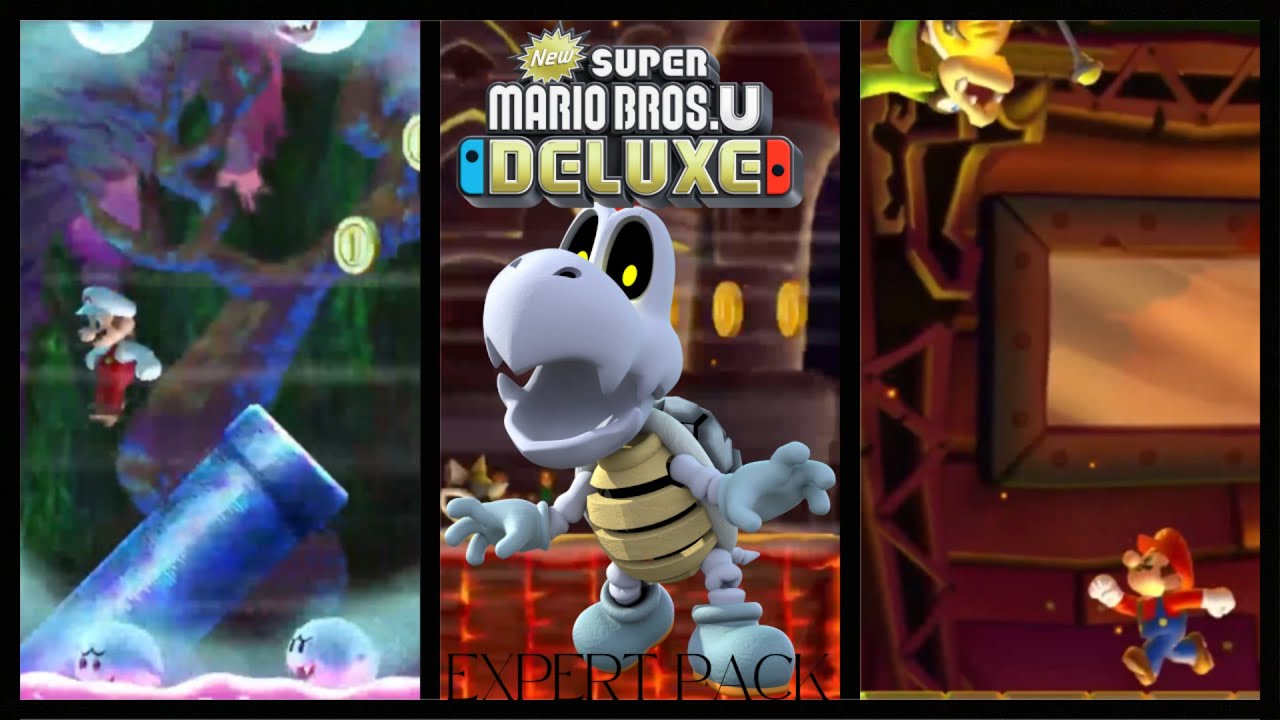 [New Super Mario Bros. U Deluxe] (Boost Rush) Expert Pack All Levels No ...