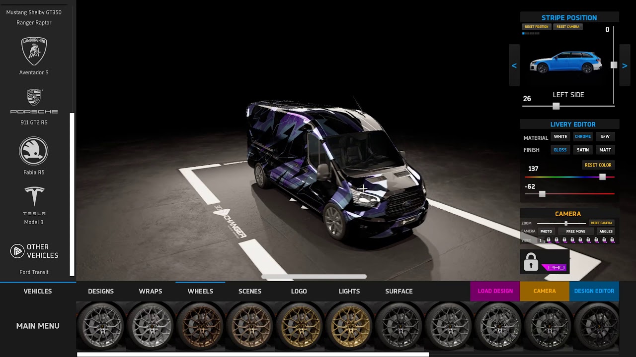 CAR 3D changer - YouTube