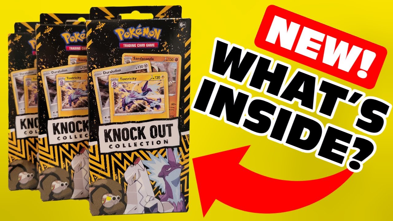 What's In The BRAND NEW Pokemon TCG Knock Out Collection? - YouTube