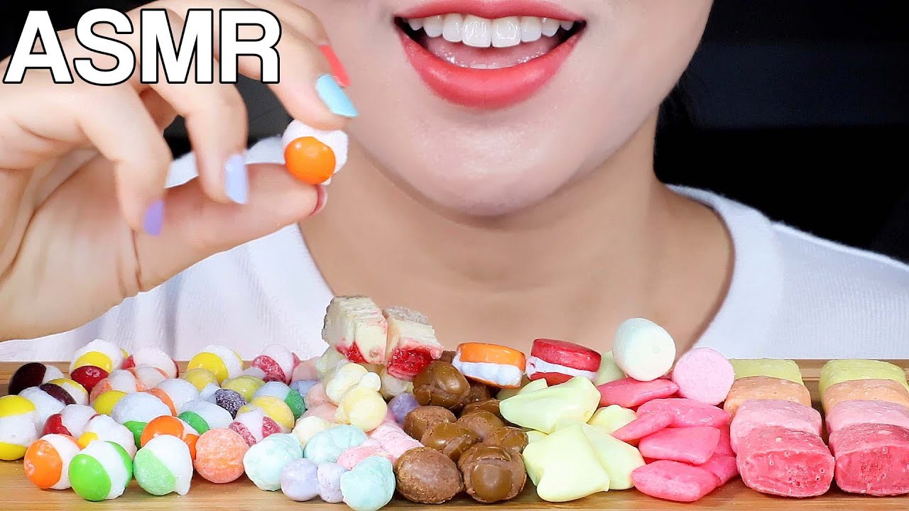 Asmr Freeze Dried Candy Skittles Sweetarts Starburst Airheads 동결건조