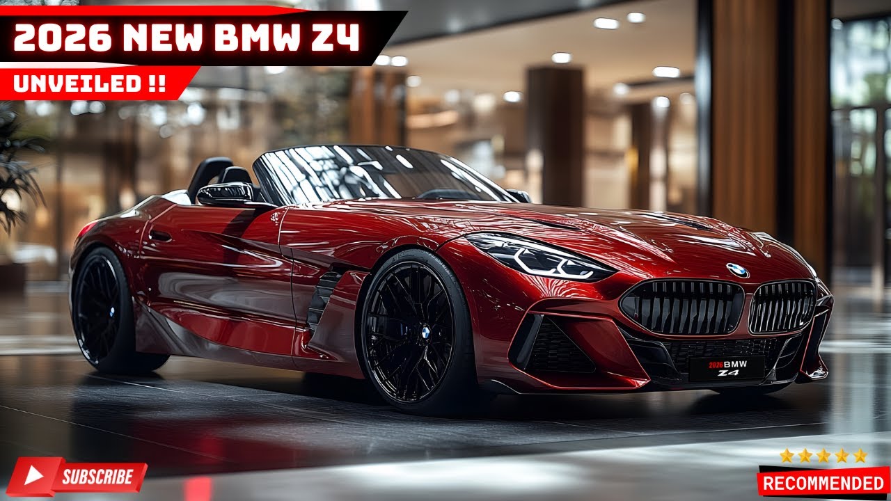 Unveiling the Future Roadster: First Look at the Jaw-Dropping 2026 BMW ...