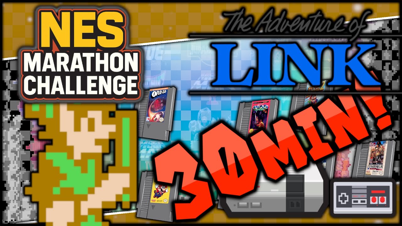 Surviving Zelda II for 30 Minutes! | Adventure of Link - Zelda II (NES ...