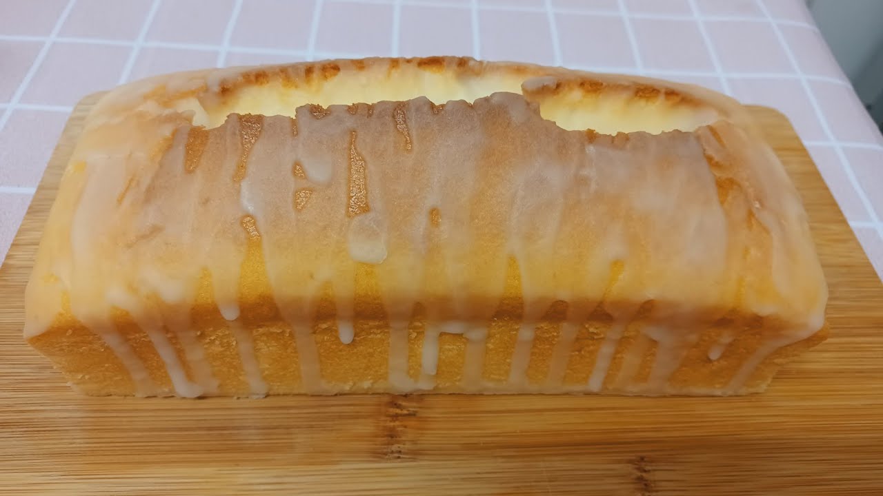 How to bake soft and moist lemon bread loaf - YouTube