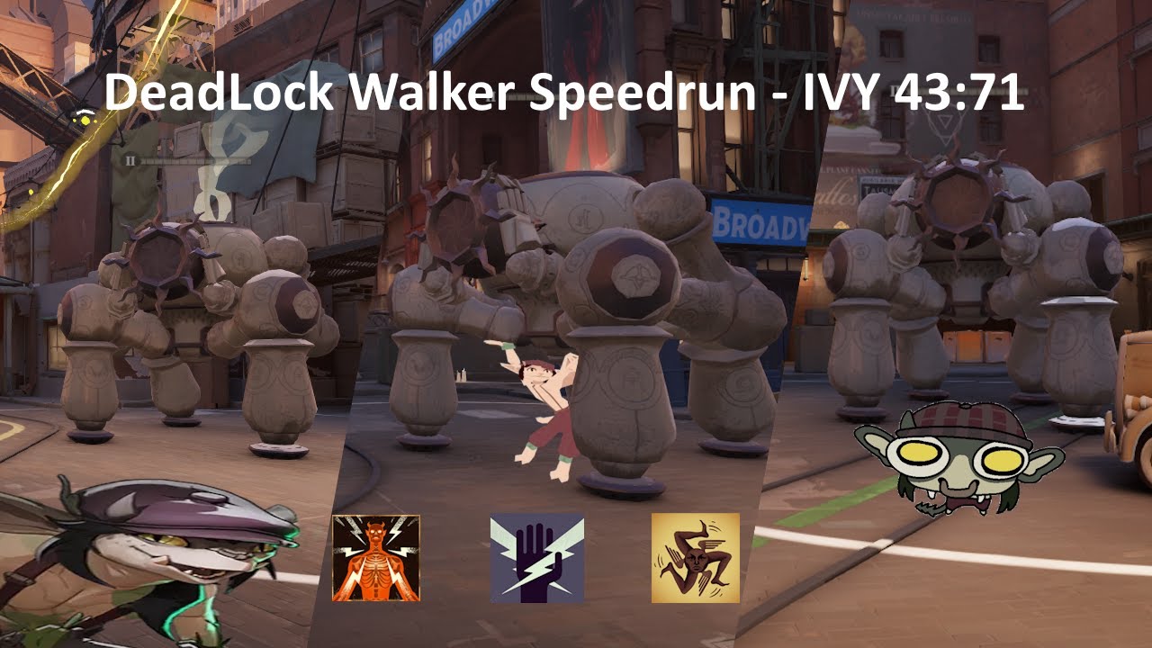 [DeadLock] [43.71] [WR] Walker Speedrun On IVY - YouTube