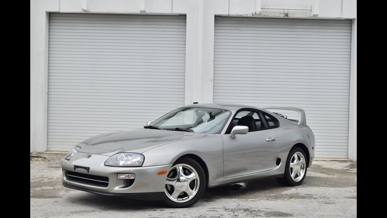 1998 Toyota Supra Turbo Quicksilver 1 owner 55k miles all original 6 ...