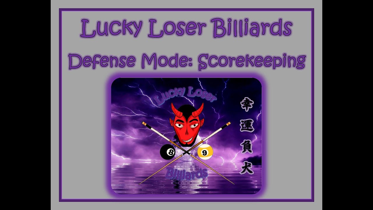Lucky Loser Billiards: DEFENSE MODE 9 Ball Scorekeeping Instructional Video "New" - YouTube