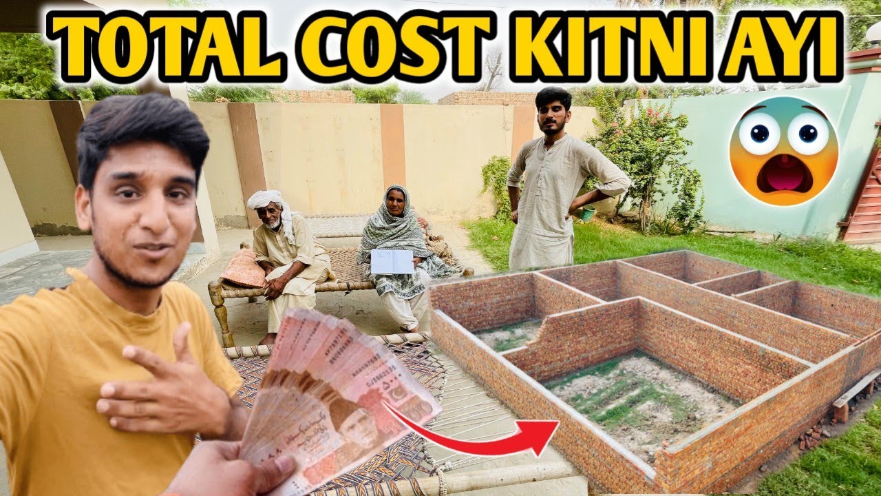 Foundation Bnany Per Abb Tk Total Kitni Cost Ayi?😮😱 Allhumdulliah Problem Solve Ho Gyi😍Mehngai😰 ...
