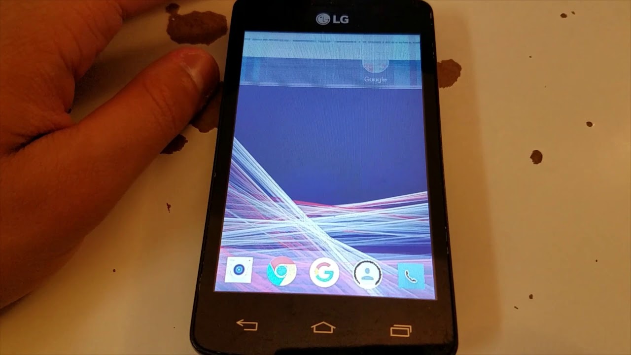 LG Sunrise - Screen Glitch - YouTube