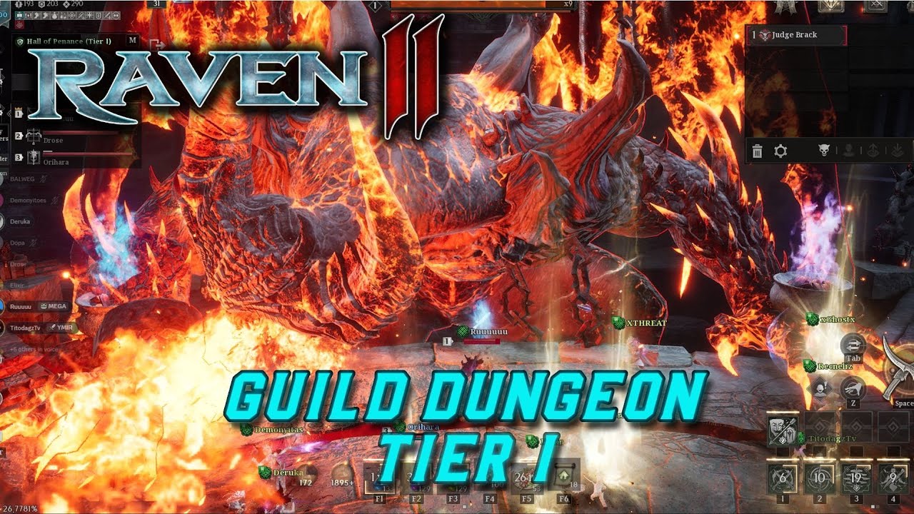 RAVEN 2 Guild Dungeon Tier 1 Tutorial - YouTube
